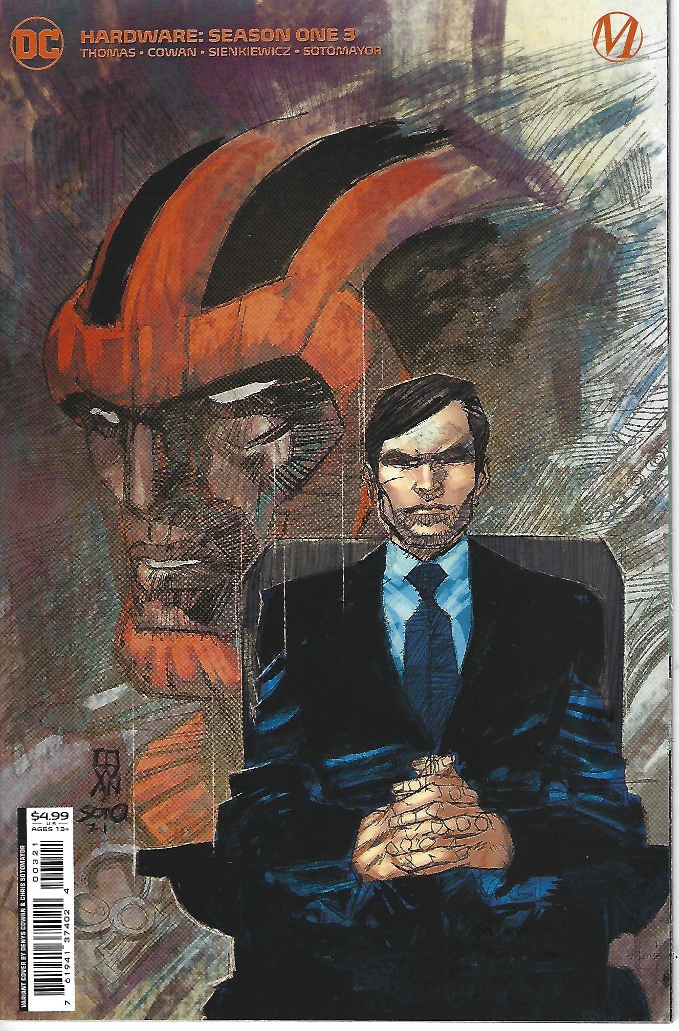 DC & Milestone Comics - Hardware Season One #3 Variant B – Hero World