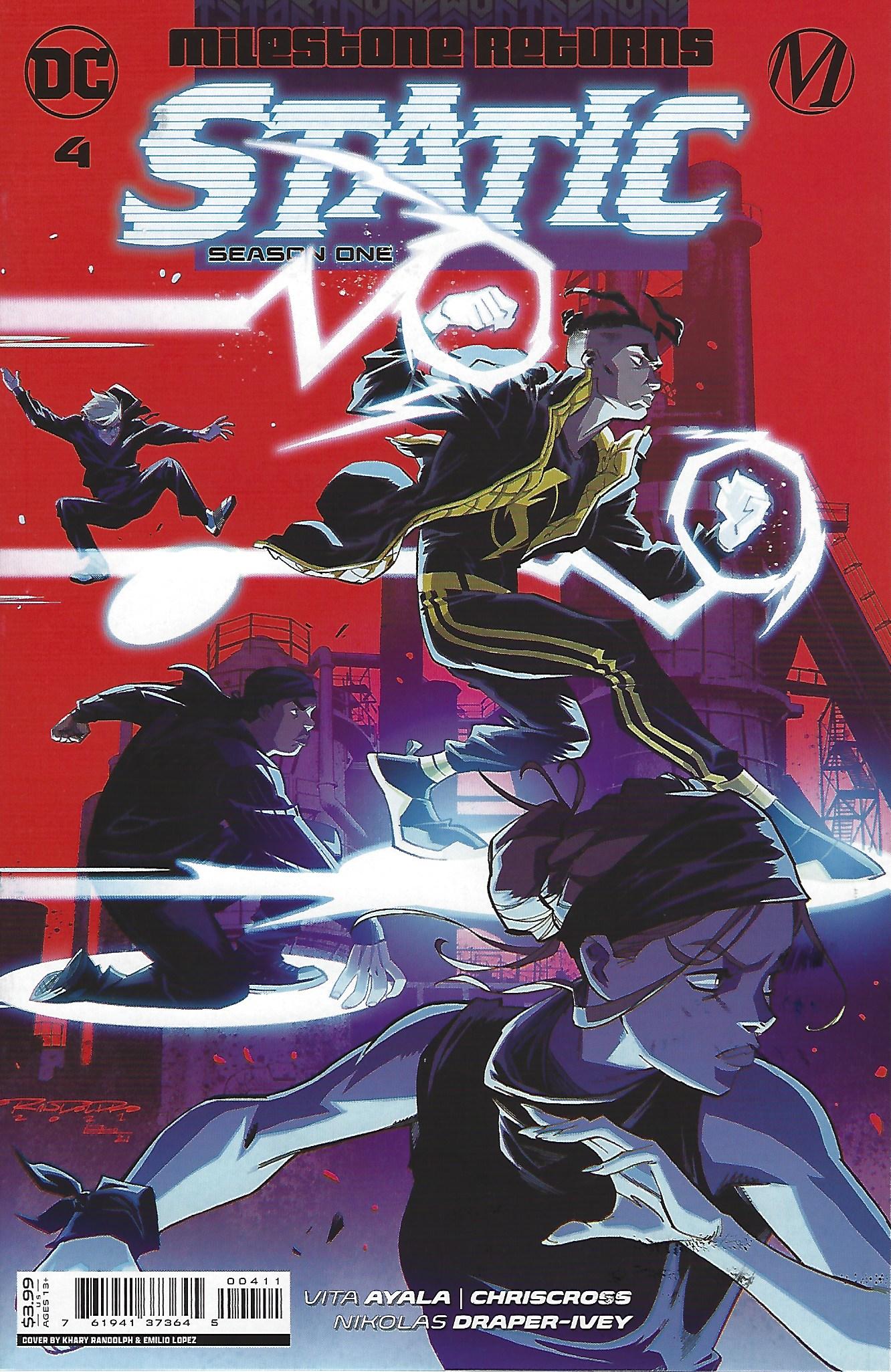 DC & Milestone Comics - Static Season 1 #4 – Hero World