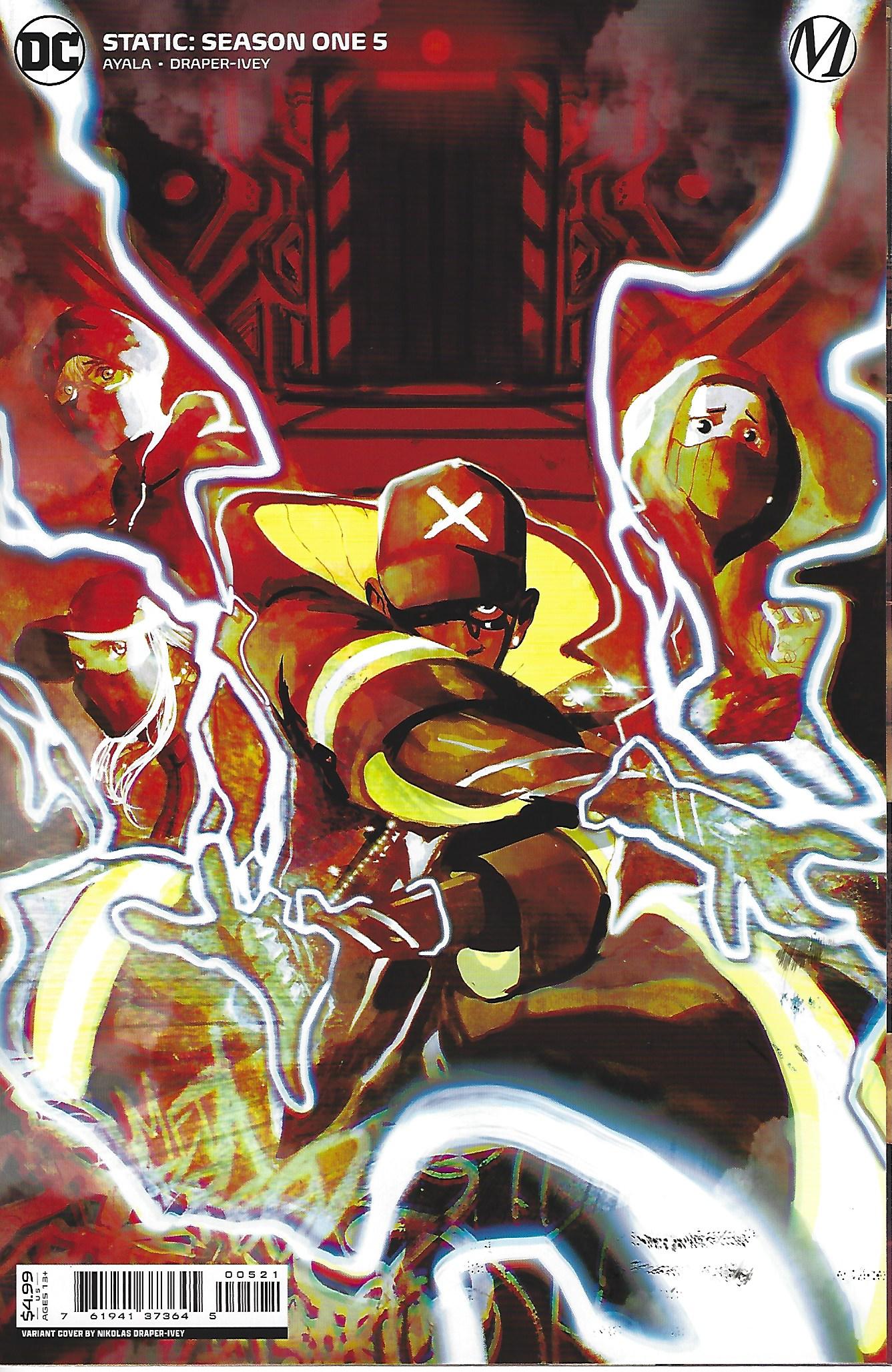 DC & Milestone Comics - Static Season One #5 Variant B – Hero World